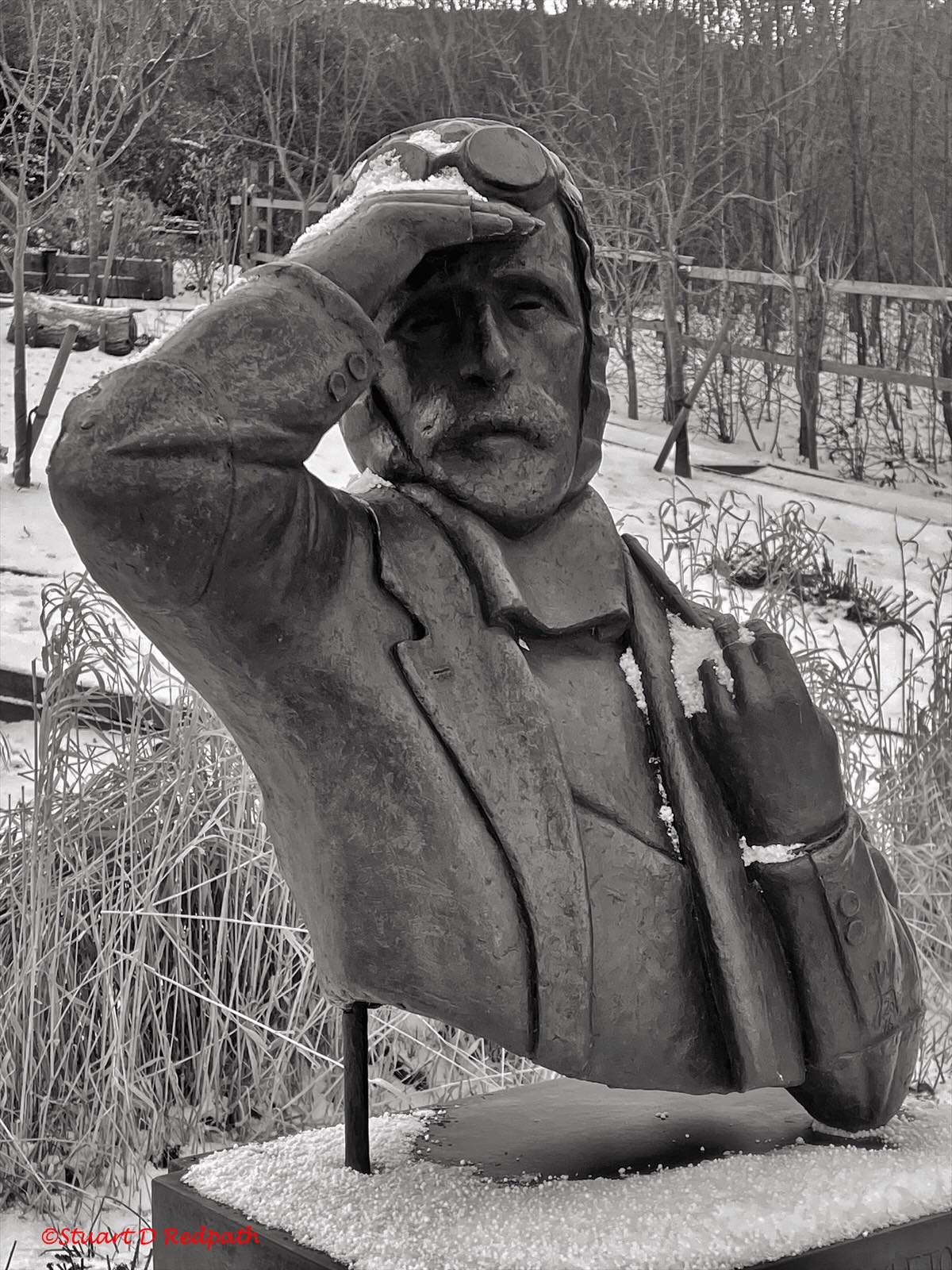 Frank Wild (Skelton, William Harling, 2016) – North East Statues