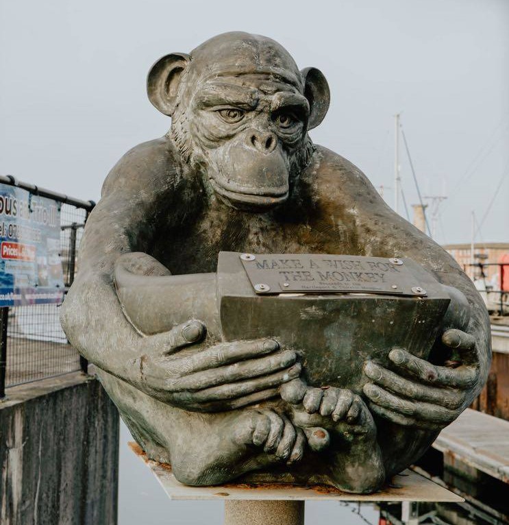 The Hartlepool Monkey (Hartlepool Marina) – North East Statues