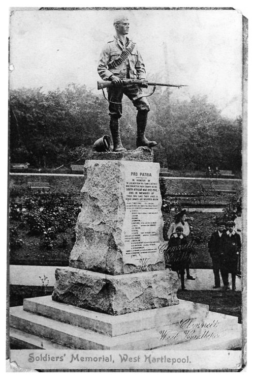 Boer War Memorial (Hartlepool, F.W. Doyle Jones, 1905) – North East Statues