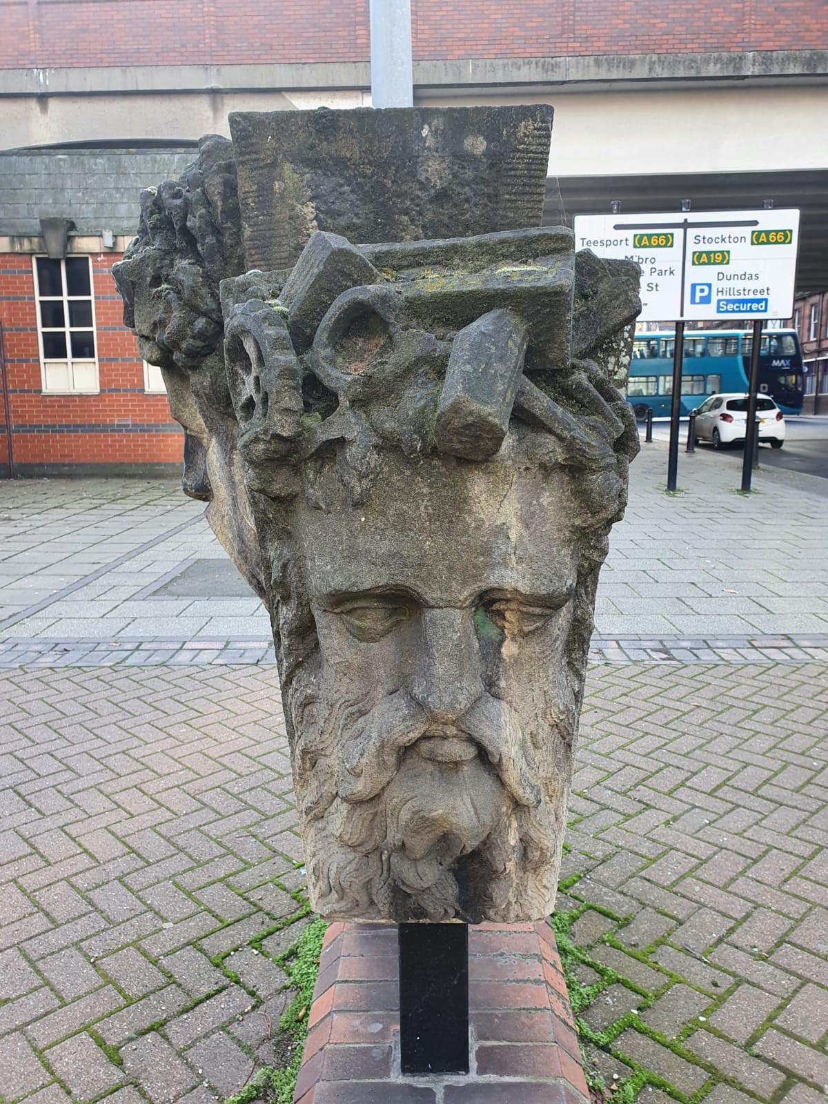 Keystone Heads (Middlesbrough, possibly J.C. Adams, c. 1868) – North ...