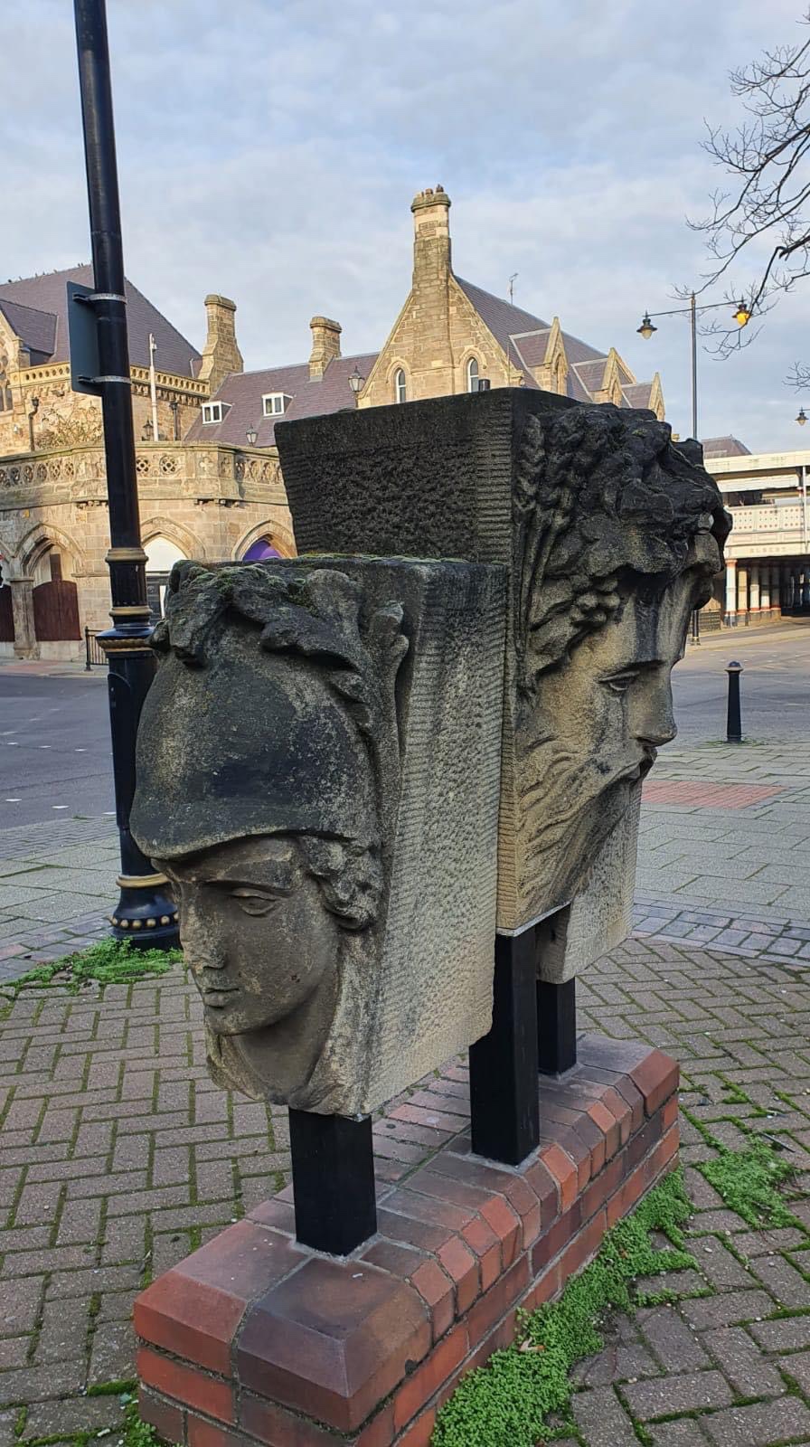 Keystone Heads (Middlesbrough, possibly J.C. Adams, c. 1868) – North ...