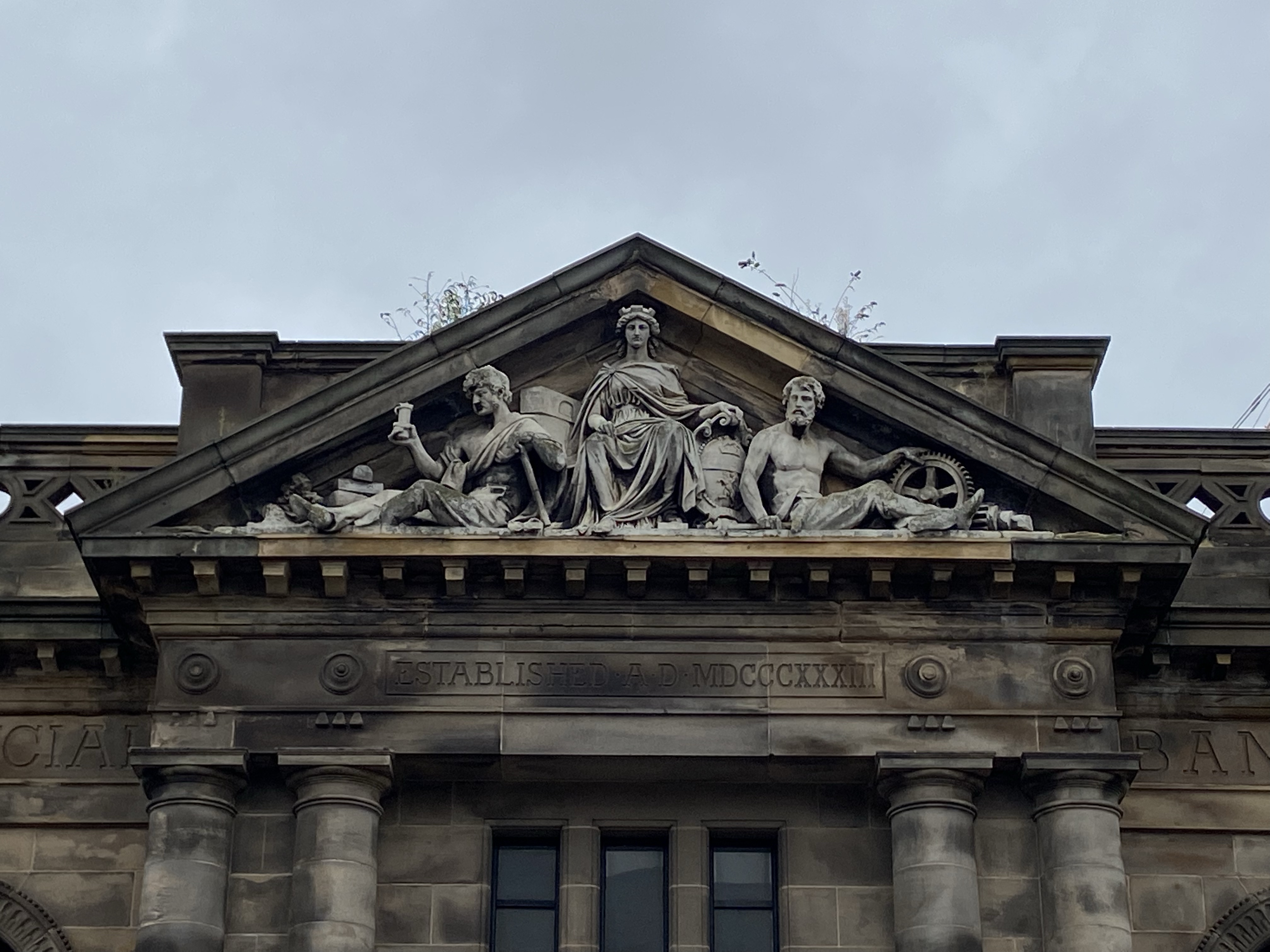 National Provincial Bank Portico (Middlesbrough, possibly C.H. Mabey ...